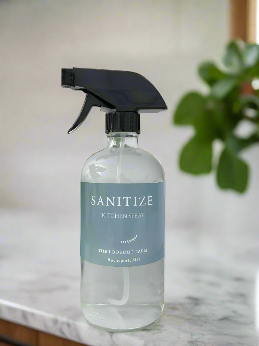 Sanitize - Kitchen Spray – The Lookout Farm